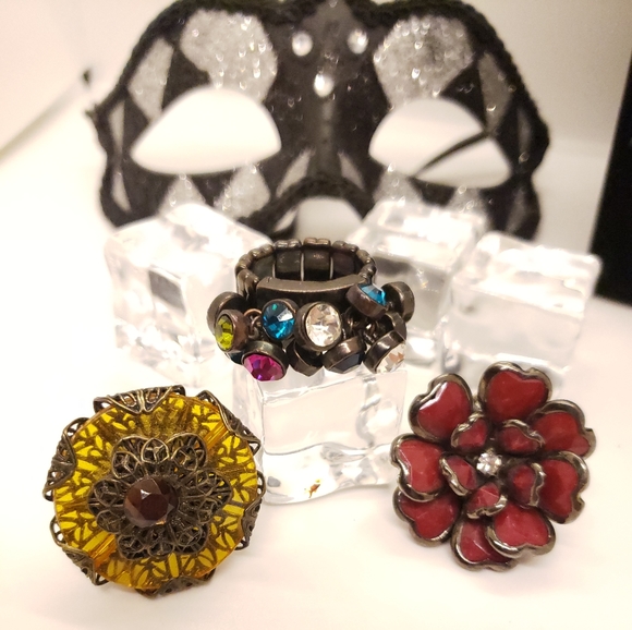 Jewelry | Vintage Stretch Rings | Poshmark